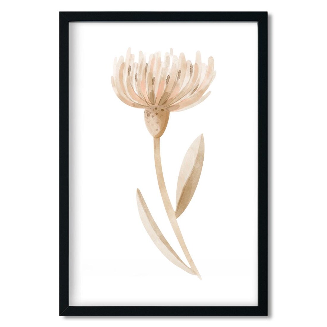 Set 3 X Poster With Flowers - Hand-painted Poster, Flowers Posters - Etsy
