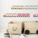 Train Wall Sticker Large Red Train Wall Decal Boys Nursery - Etsy