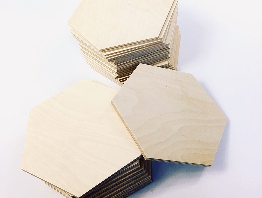 Wall Decor WOODEN HEXAGON Boho Style Boho Bedroom Home Wall - Etsy