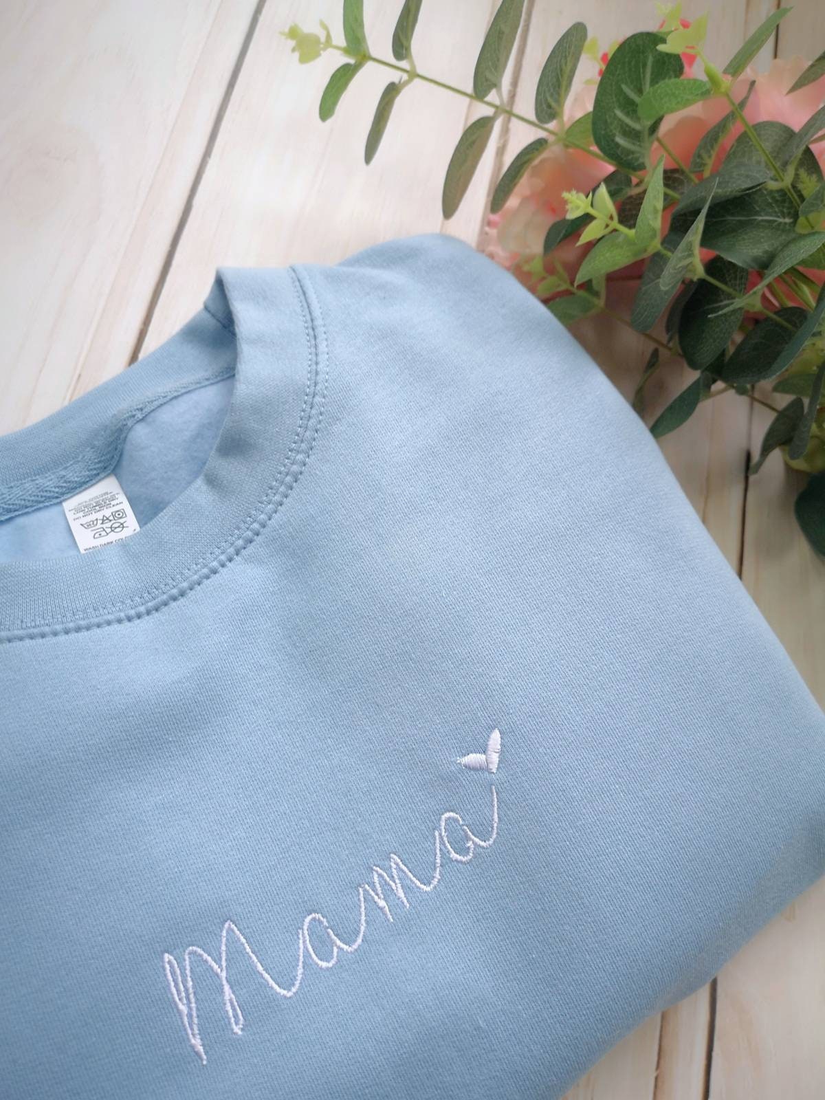 Mama sweater / embroidered design / jumper / top / loungewear | Etsy