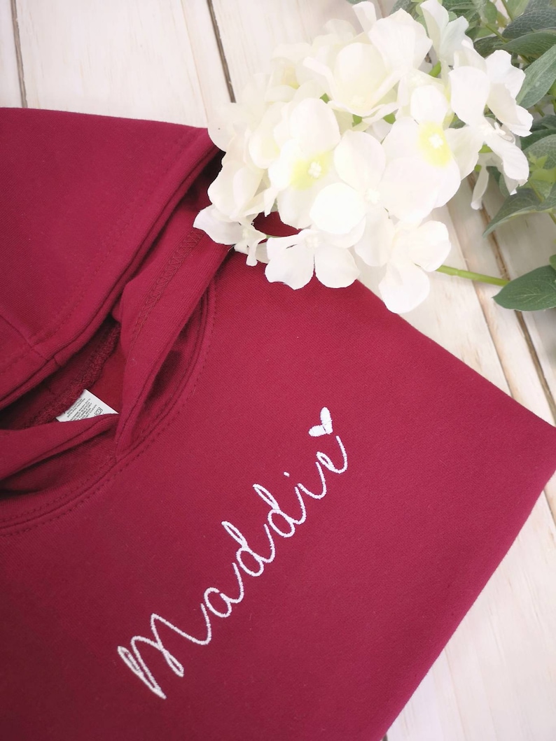 Personalised Kids Hoodie / Embroidered Design / Hoody / Childrens ...