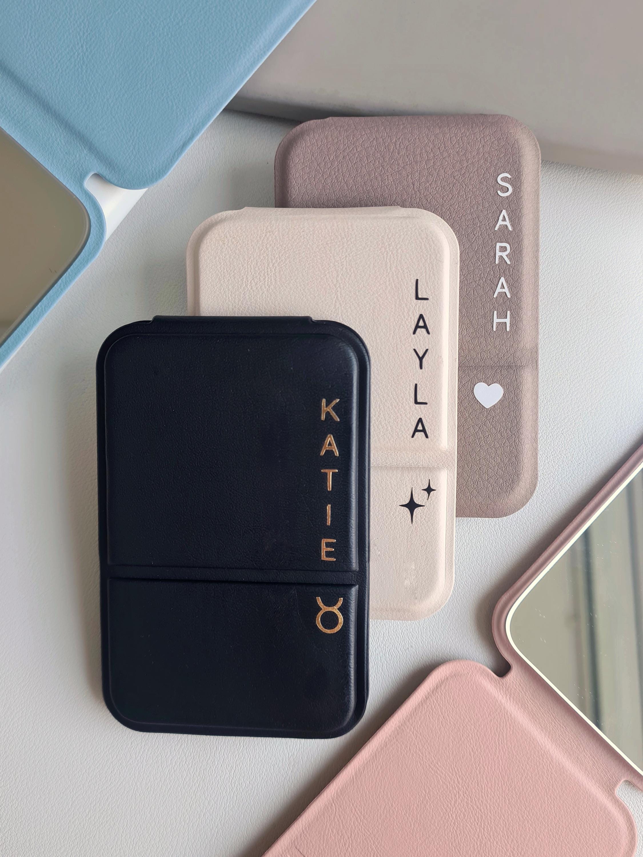 Personalised Compact Mirror Custom Makeup Pocket Mirror Handbag Mirror ...