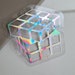 Rubik's Cube Sun Catcher Sticker Rubiks Cube Rainbow Maker Window Cling ...
