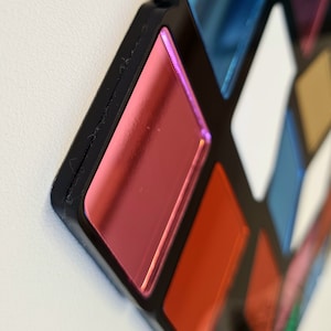 Rubiks Cube Mirror Art Rubik's Cube Wall Decor Gamer Art Puzzle Games ...
