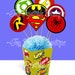 Printable Centerpiece super Hero instant - Etsy