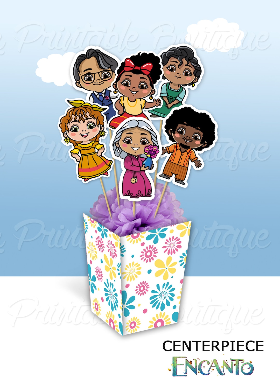 Printable Centerpiece encanto instant Download Digital Items Are Non ...