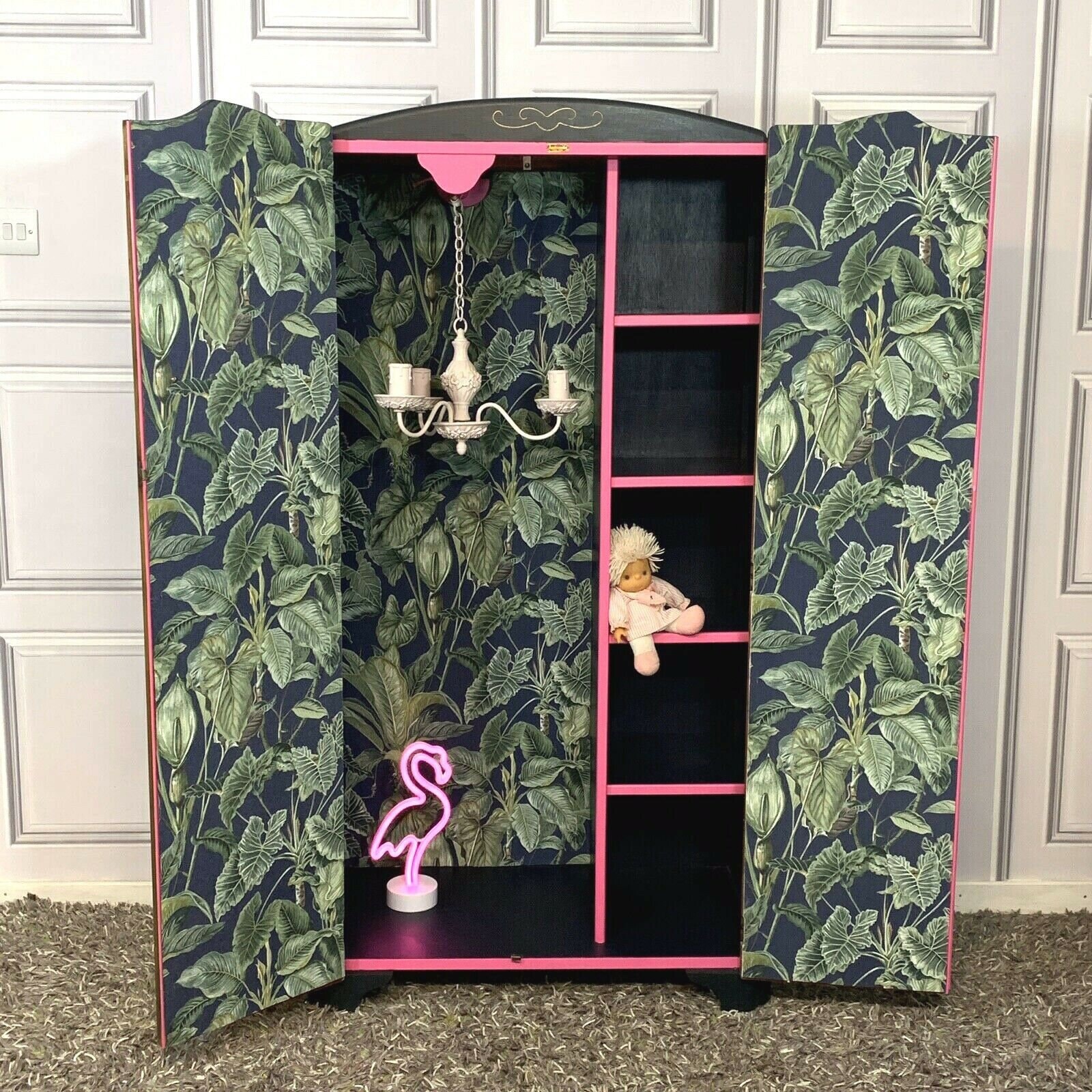 Painted Art Decor Wardrobe With a Modern Twist Commissions Welcome ...