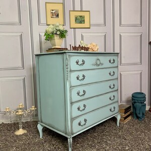 French Style Chest of Drawers Louis Style Drawers Painted Commissions ...