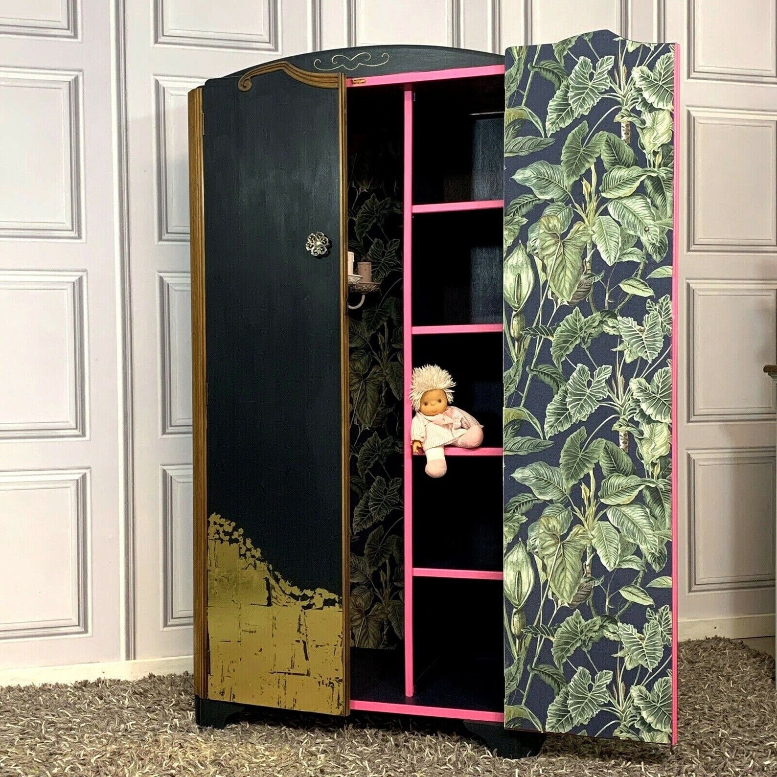 Painted Art Decor Wardrobe With a Modern Twist Commissions Welcome ...