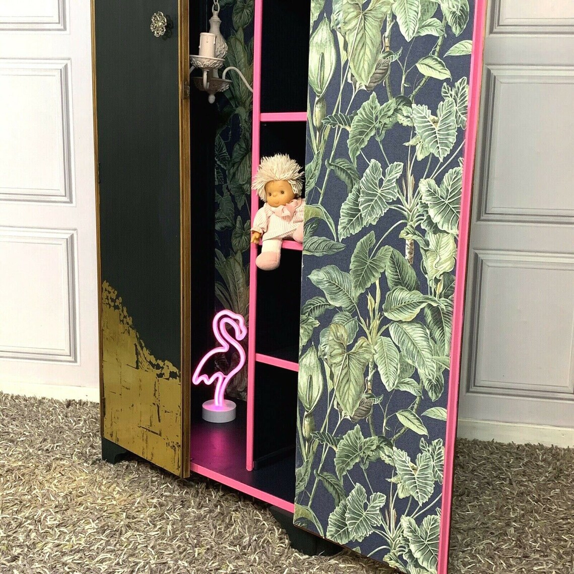 Painted Art Decor Wardrobe With a Modern Twist Commissions Welcome ...
