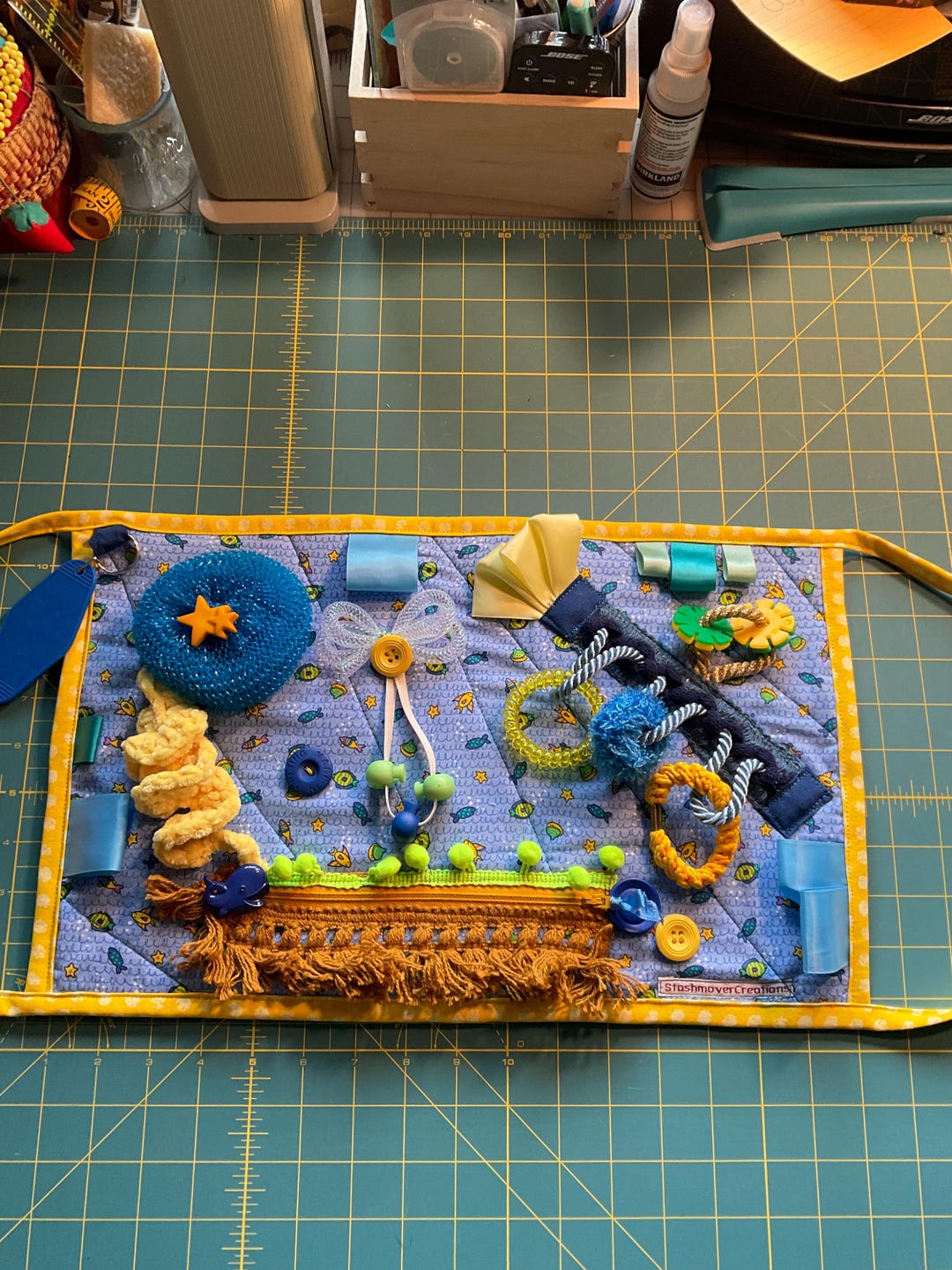 Fidget / Sensory / Tactile Mat for the Busy Hands of Adults With ...