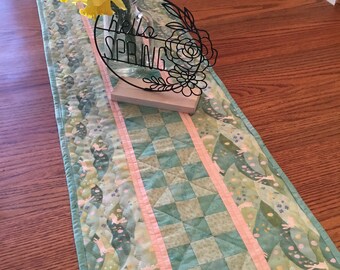 Quilted Easter Table Runner - Etsy