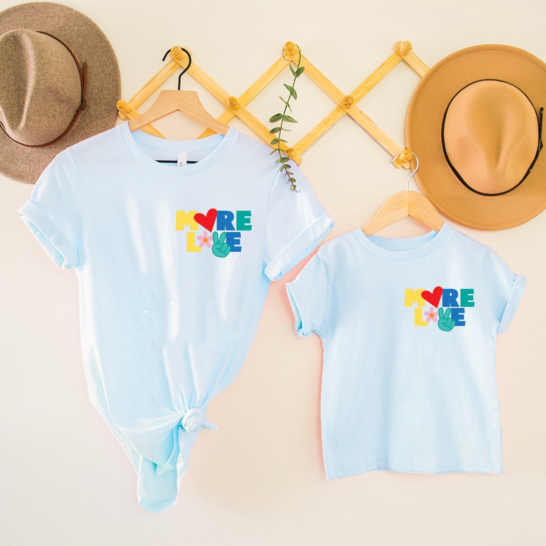 More Love Pride Matching Pocket Logo T-shirt - Etsy UK