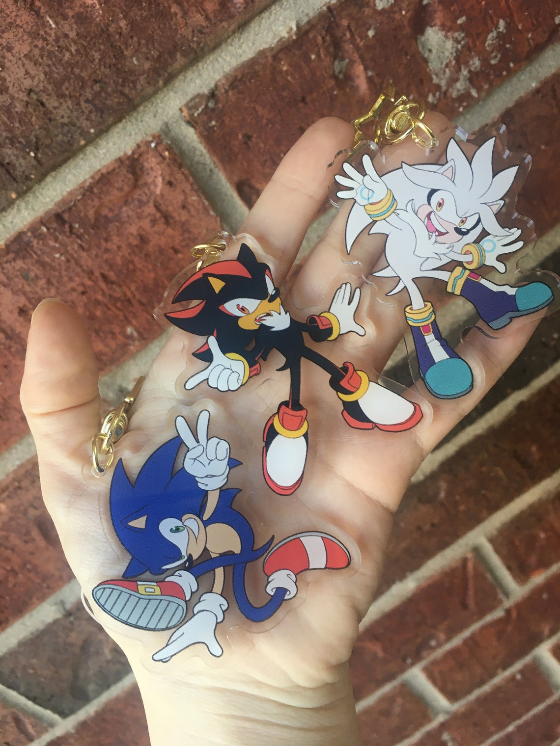 Sonic the Hedgehog 2.5 Acrylic Charm - Etsy