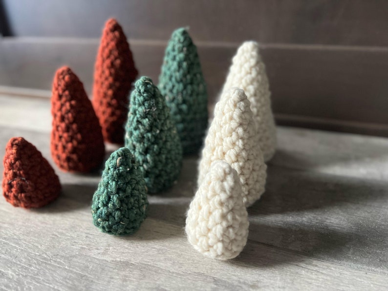 CROCHET PATTERN* Tiered Chunky Crochet Christmas Tree - Etsy