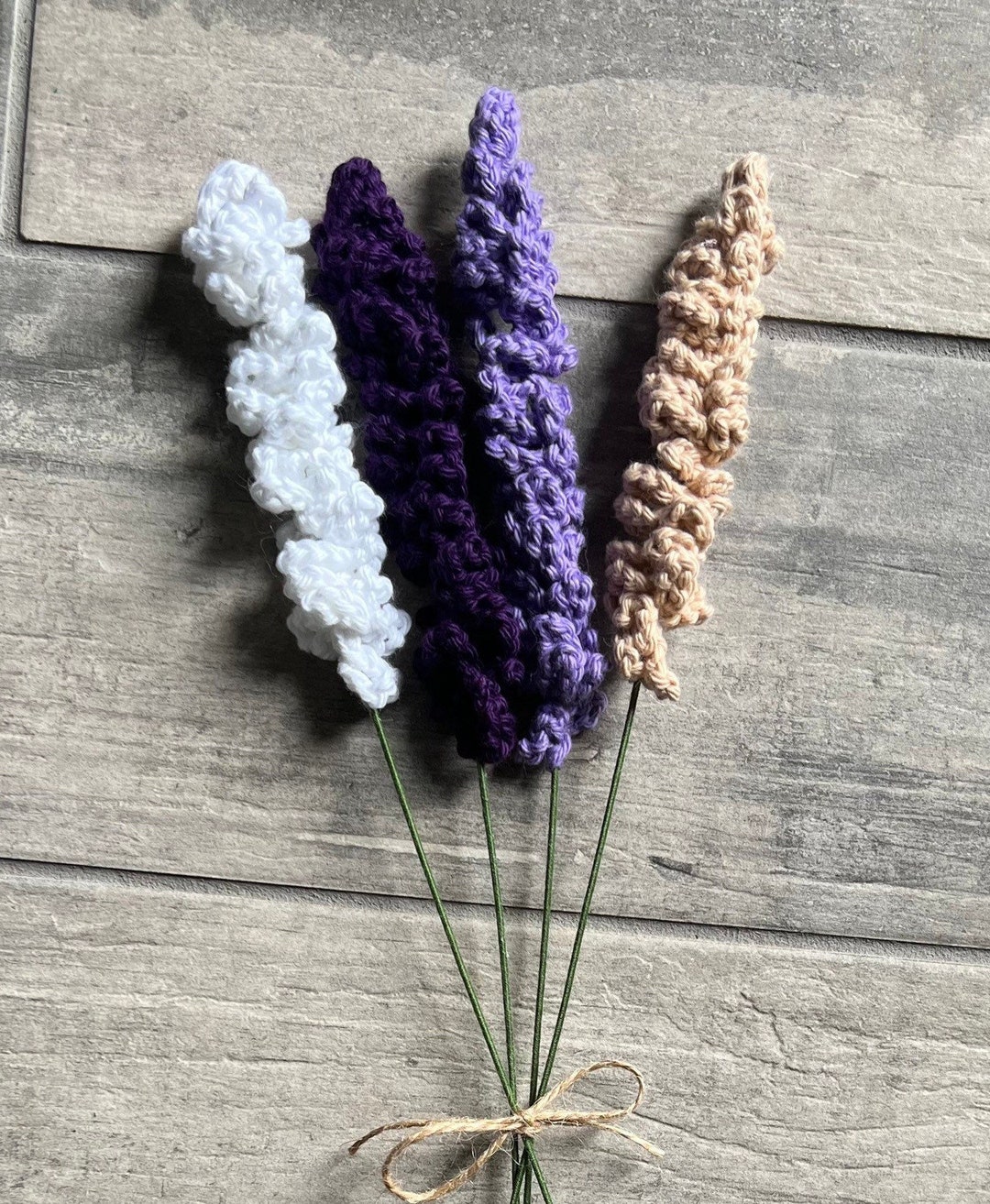Crochet Lavender Sprigs - Etsy