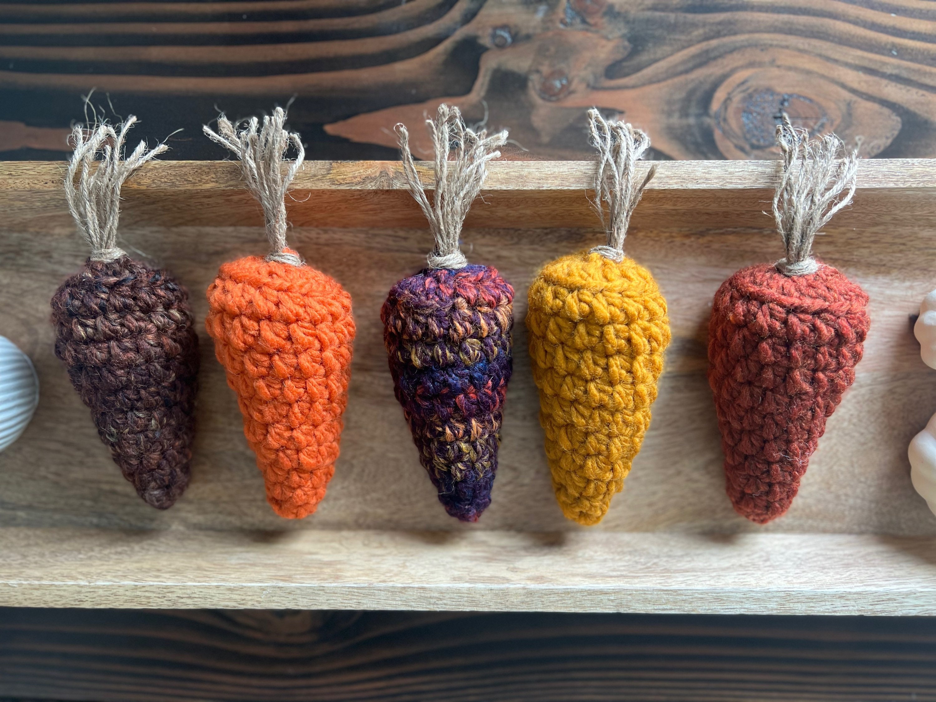 Farmhouse Crochet Indian Corn Fall Farmhouse Decor Autumn - Etsy