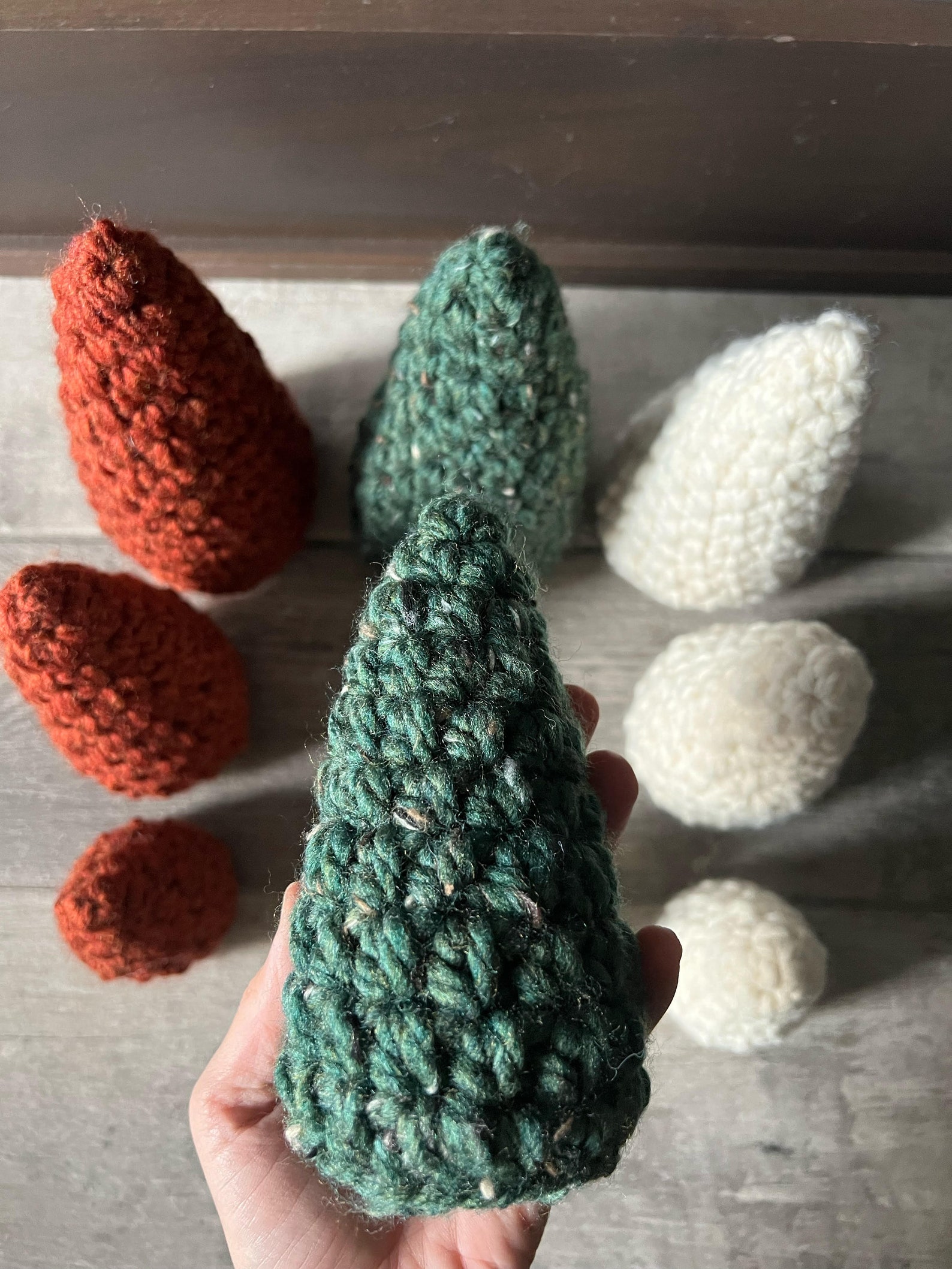 CROCHET PATTERN* Tiered Chunky Crochet Christmas Tree - Etsy