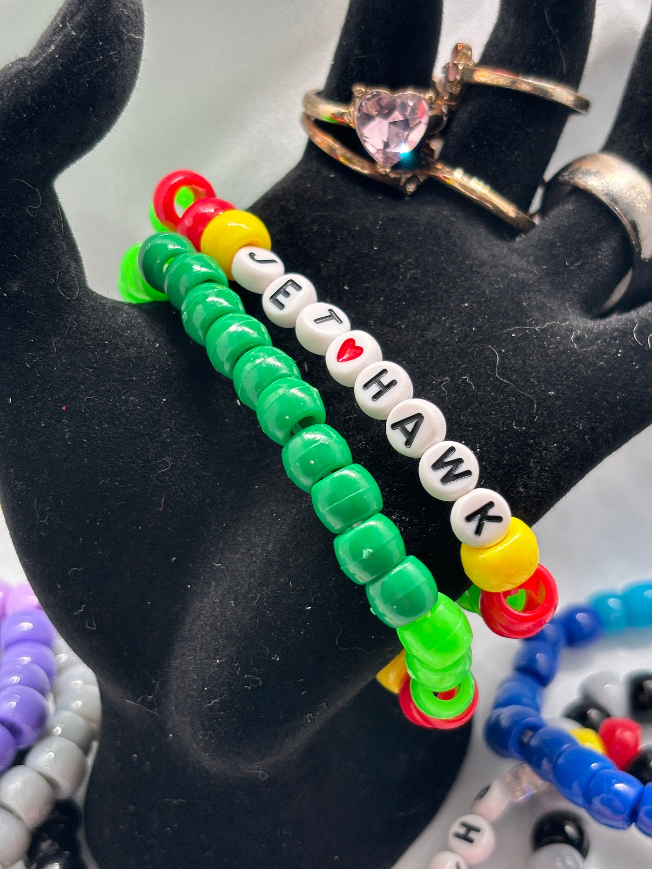 Jet the Hawk Bracelet - Etsy