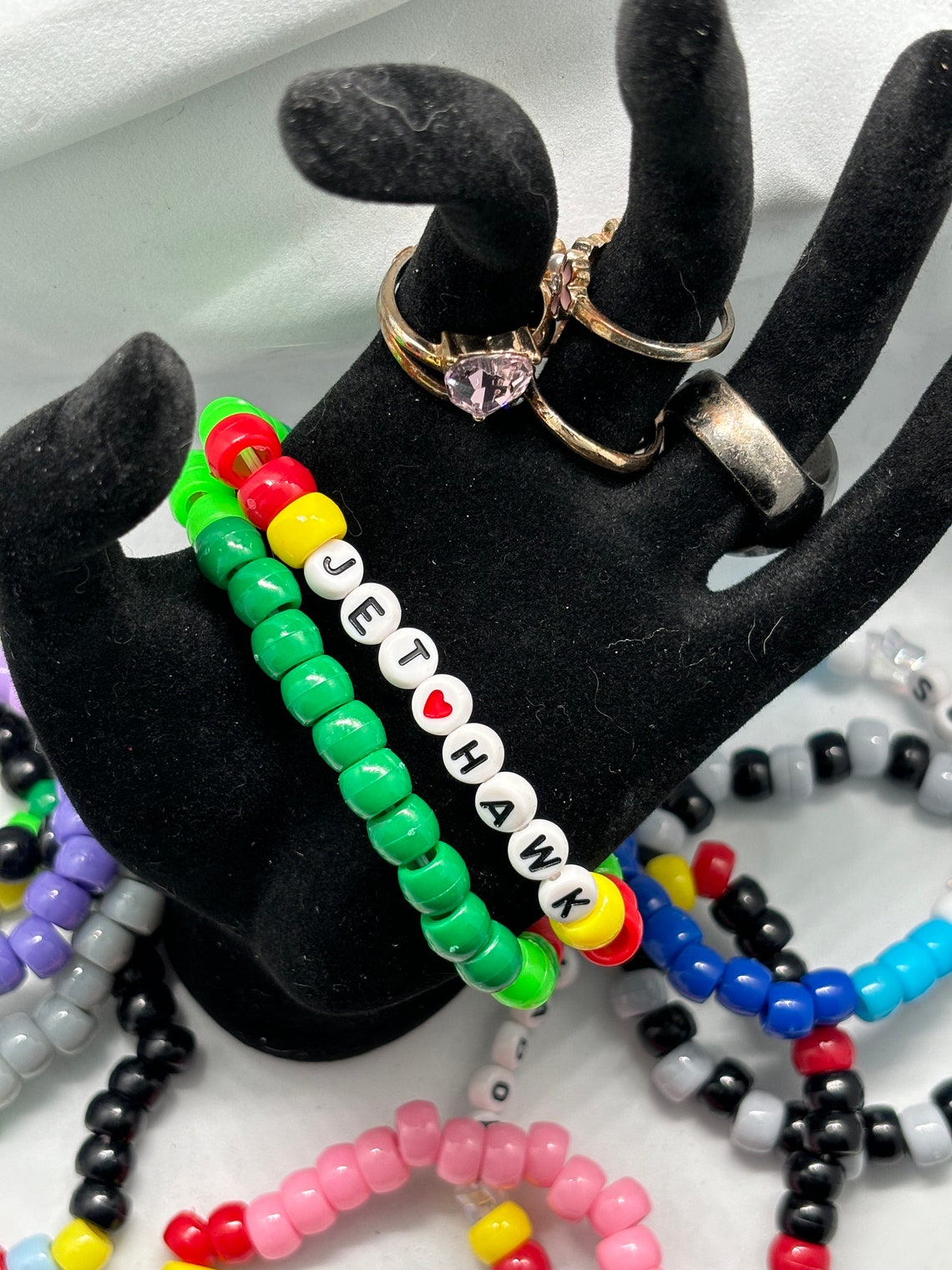 Jet the Hawk Bracelet - Etsy