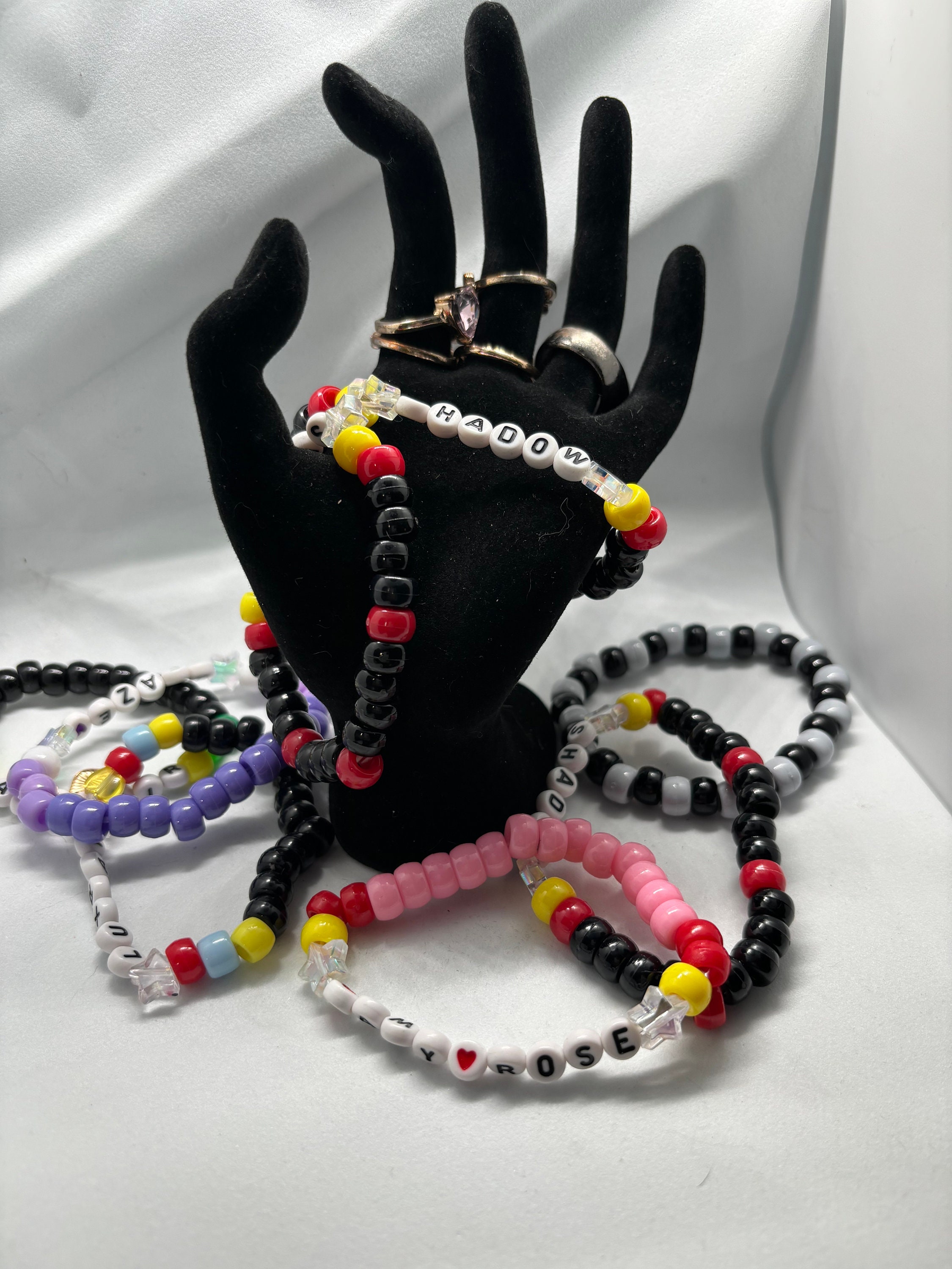 Shadow the Hedgehog Bracelet - Etsy