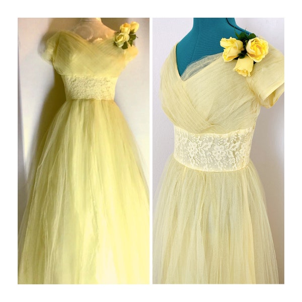 Lemon Yellow Dress - Etsy