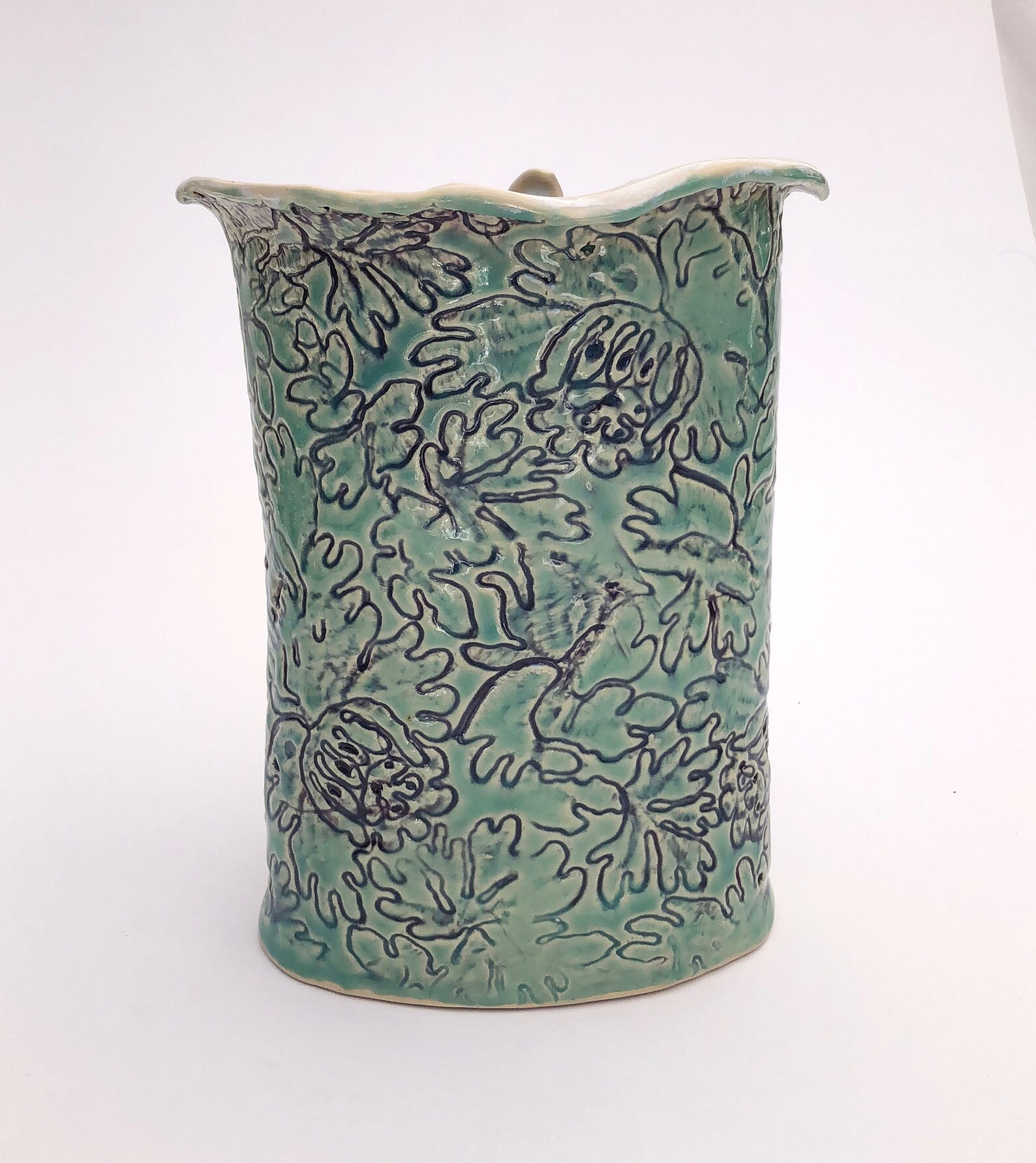 Handmade Ceramic Calla Lily Vase - Etsy