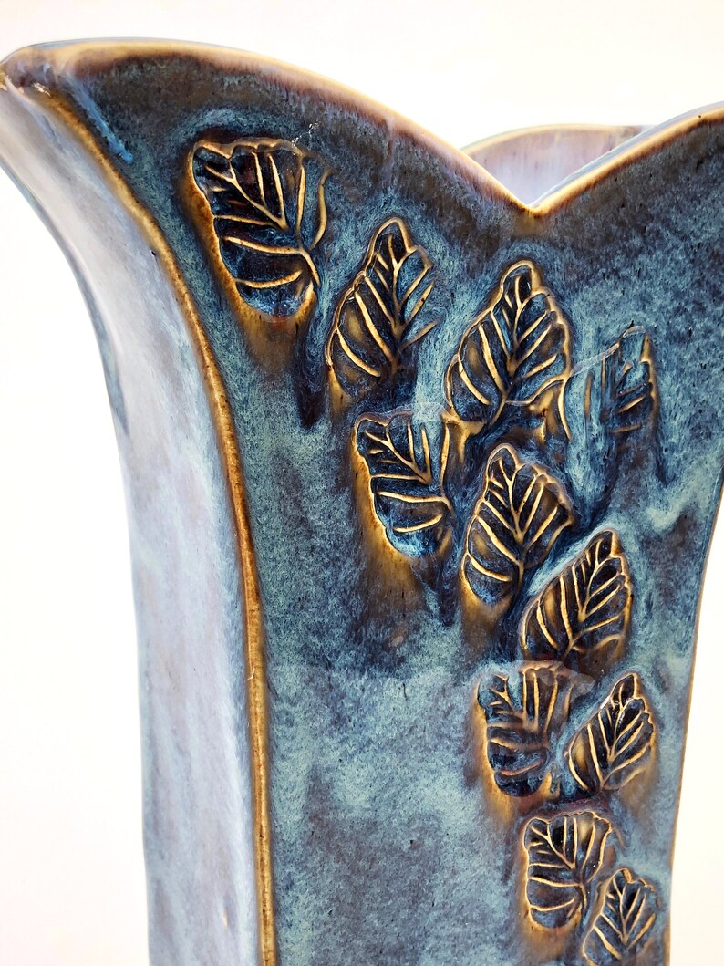 Handmade Ceramic Slab Vase | Etsy