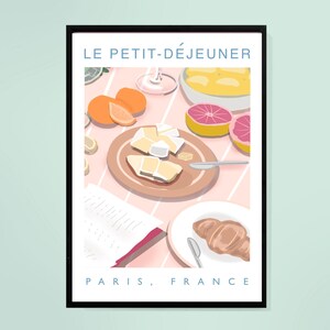 Digital Download of Petit Dejeuner, French Breakfast, Printable ...