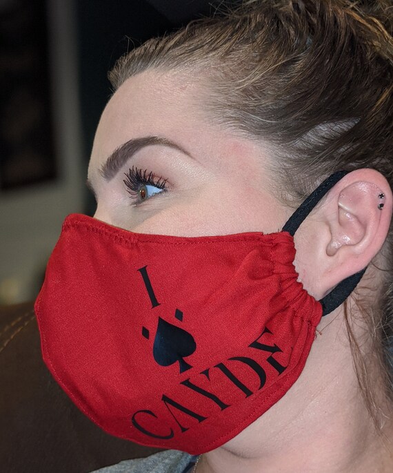 Face Mask Gamer I Spade Cayde Covering Made In USA | Etsy