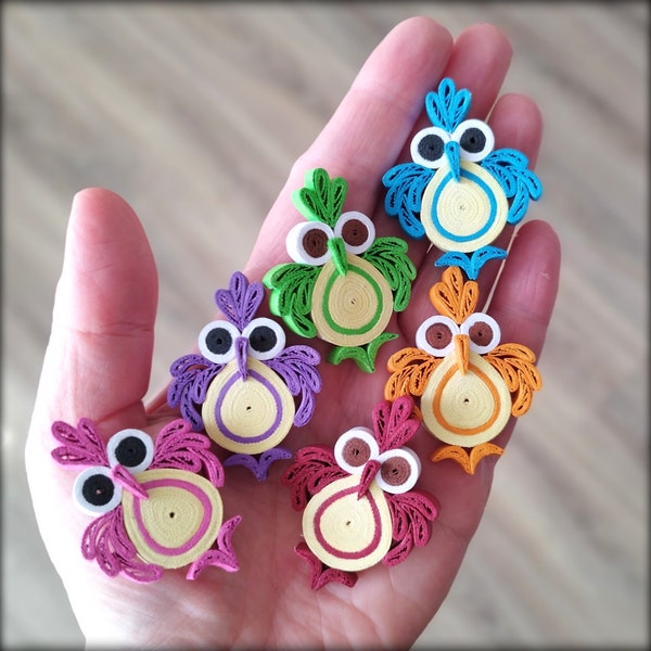 Quilling Chicken - Etsy