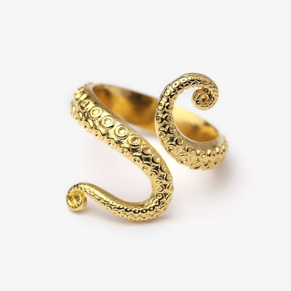 Octopus Ring - Etsy