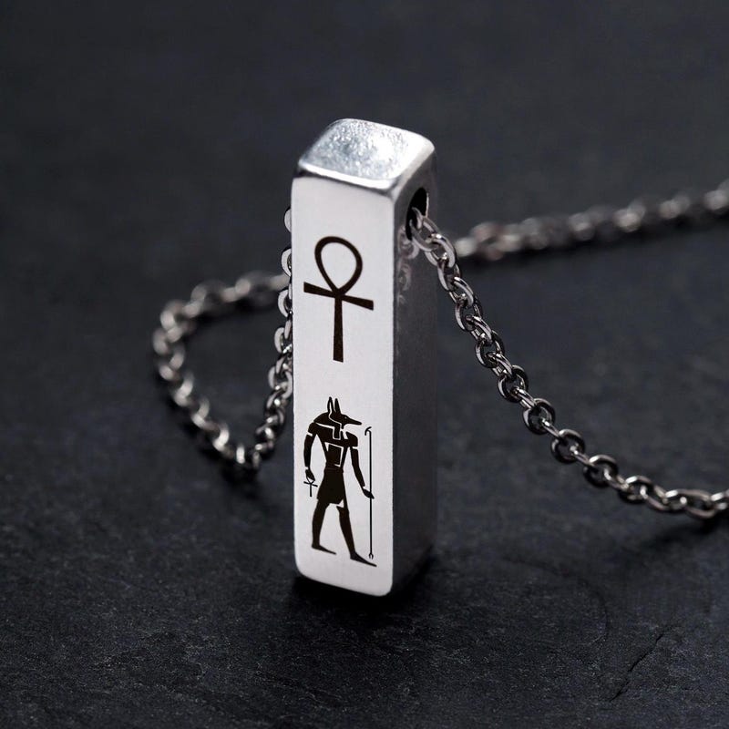 Anubis Pendant Stainless - Etsy