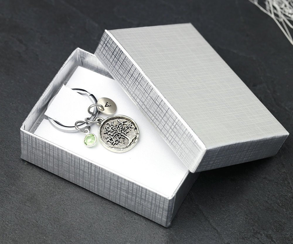 Lotus Flower Keychain Silver Lotus Keyring Zen Yoga - Etsy