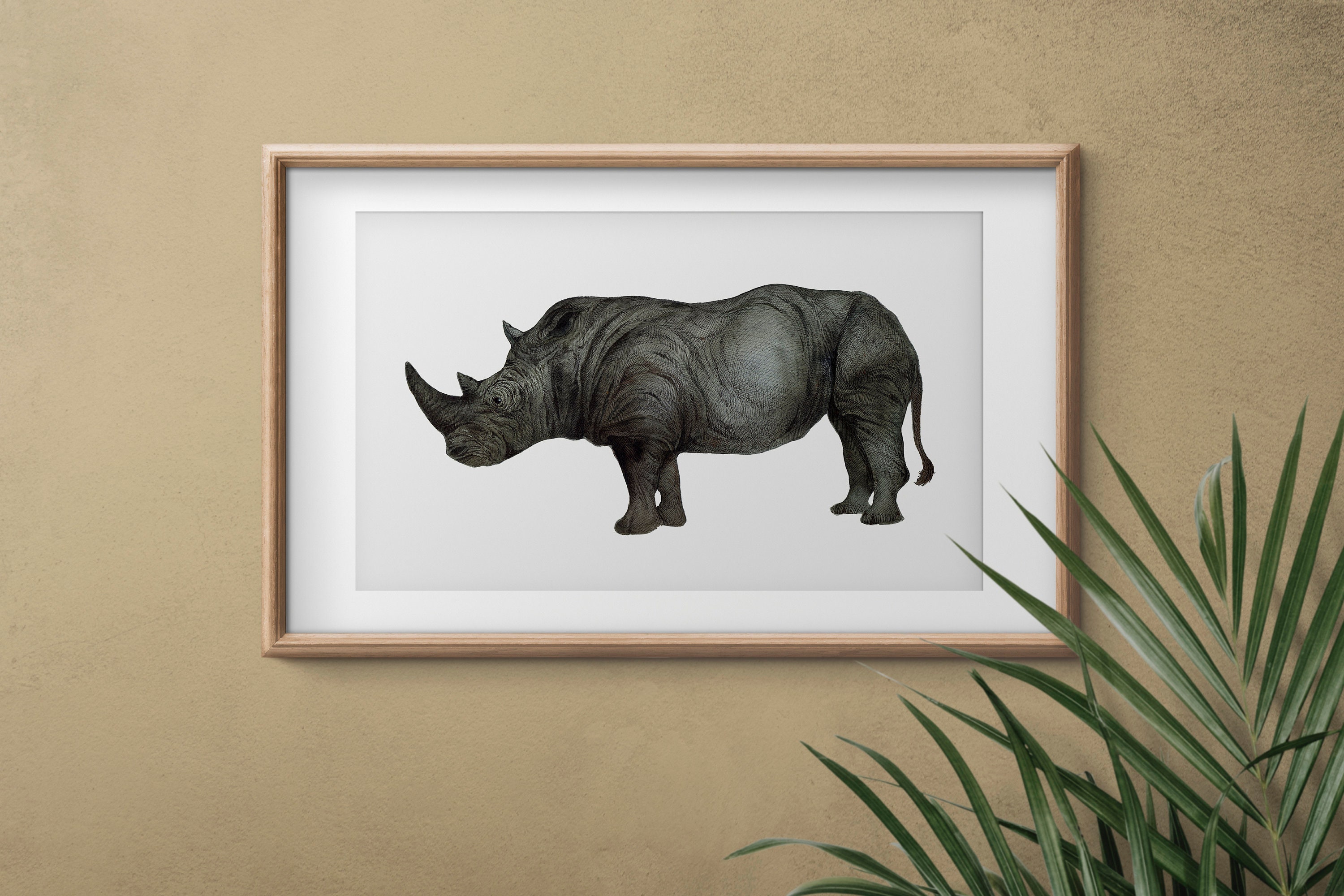 Rhino Rhinoceros Wall Hanging Wall Art Wall Decor Wall | Etsy