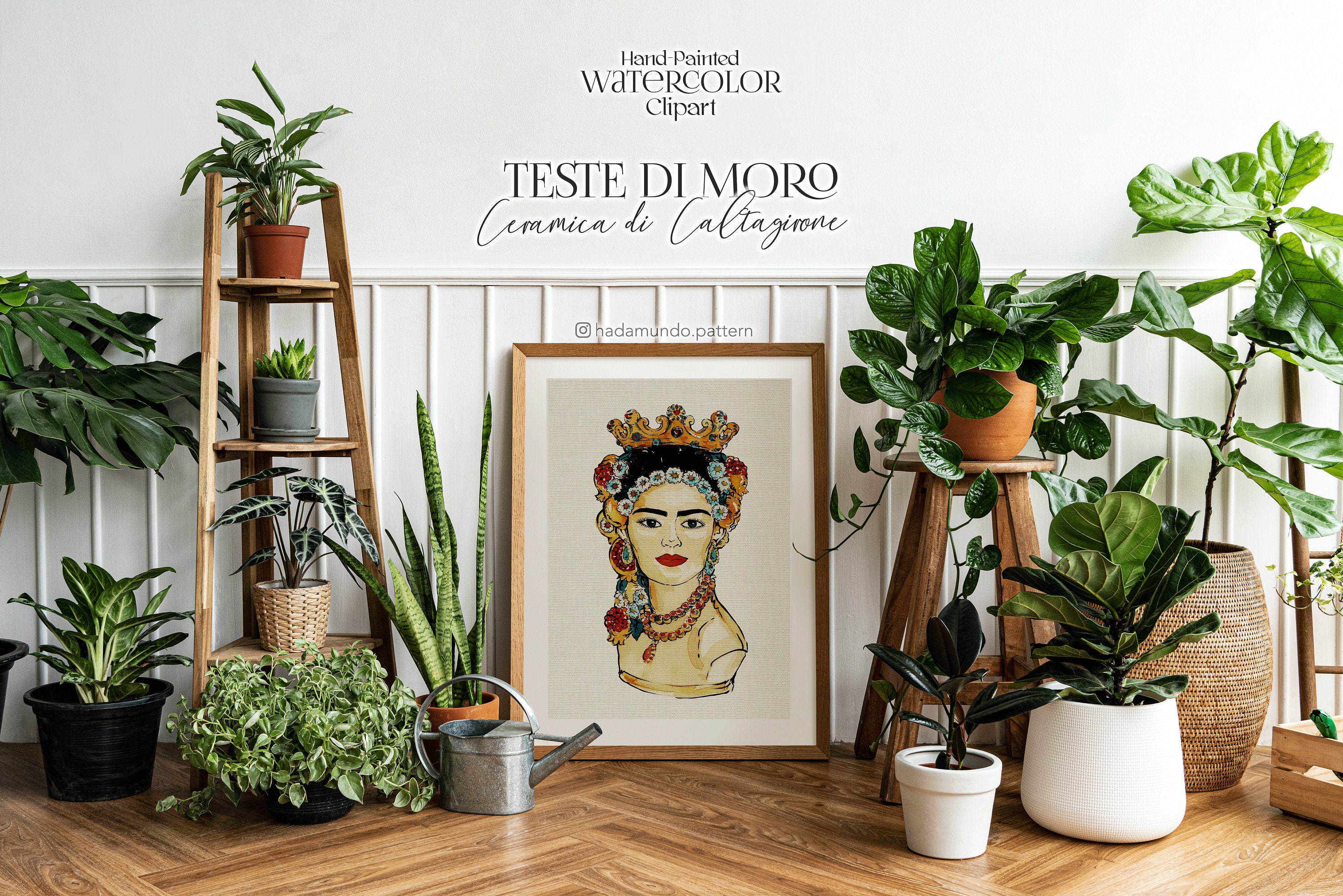 Testa Di Moro, Italian Tile PNG, Mediterranean Tile, Sicily, Spanish ...