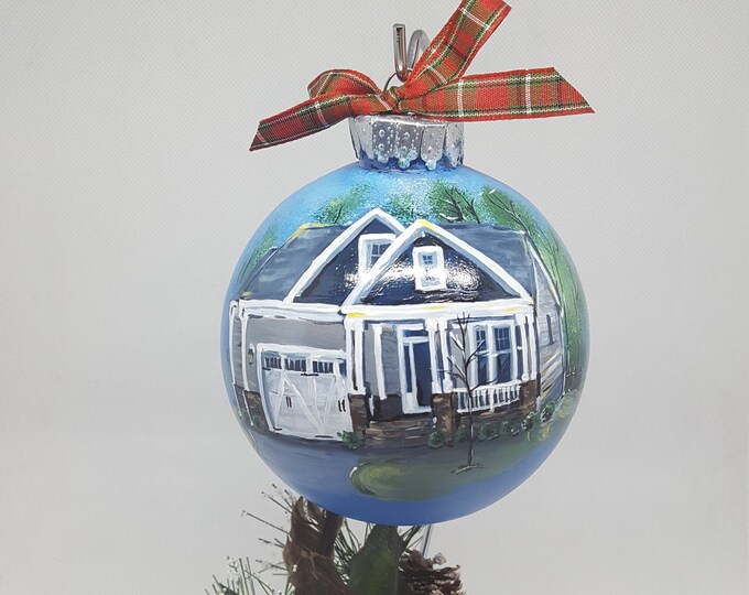 Christmas Custom Hand Painted Ornament. Custom Ornaments. | Etsy