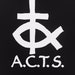 ACTS Vinyl Decal: Christian Fish and Cross (6"l X 4"w) - Etsy