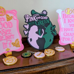 Wicked Musical 3D Print Wall Art – “it’s Good to See Me, Isn’t It” - Etsy