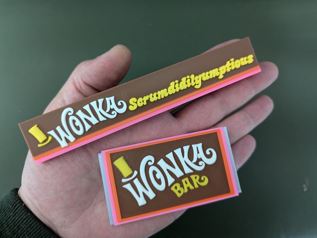 Classic Wonka Chocolate Fridge Magnets - Etsy