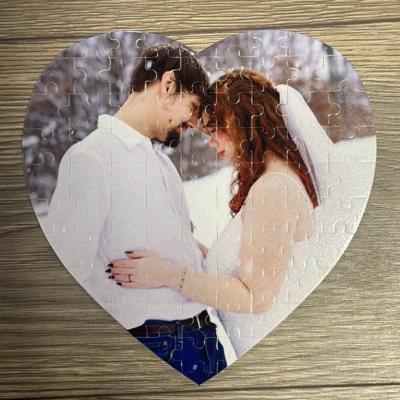 Heart Shaped Puzzle - Etsy