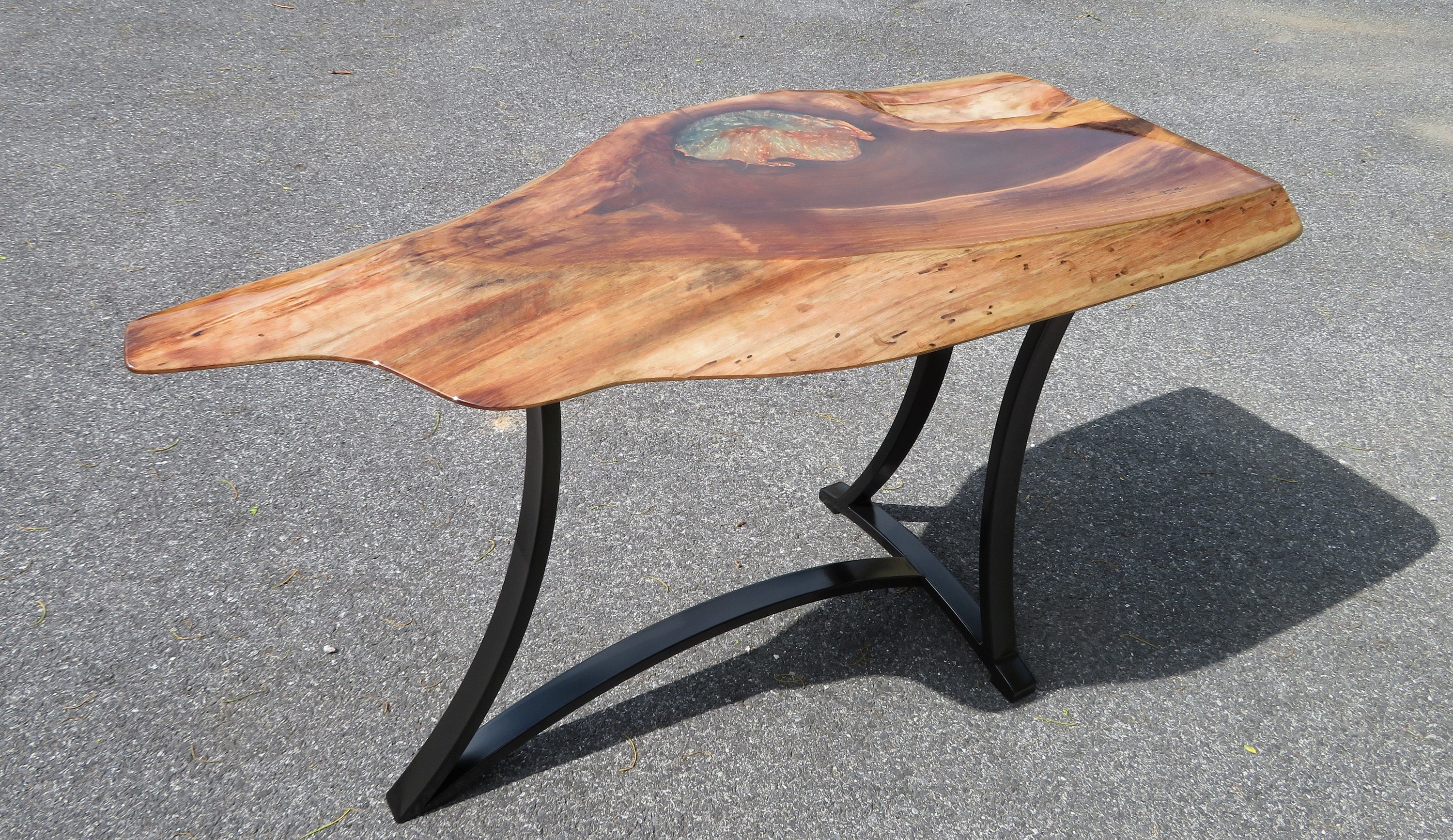 Live Edge Walnut Entryway Table / Foyer Table / Accent Table / Console ...