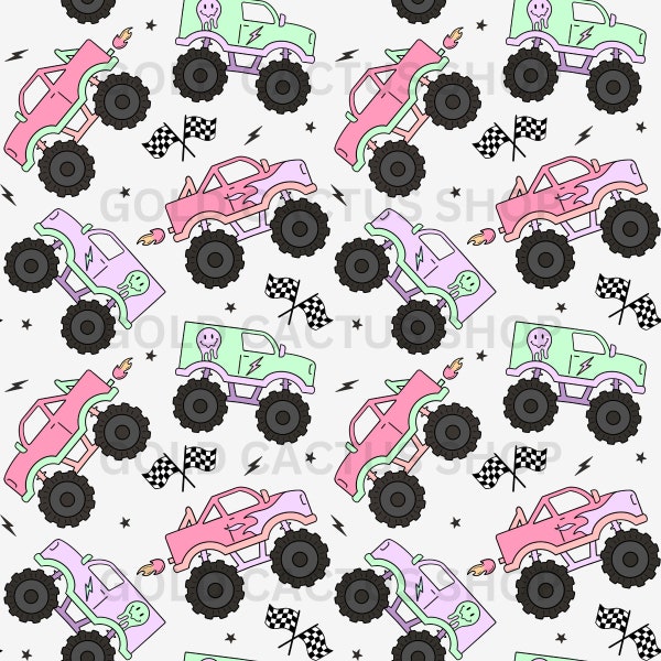 Girly Monster - Etsy