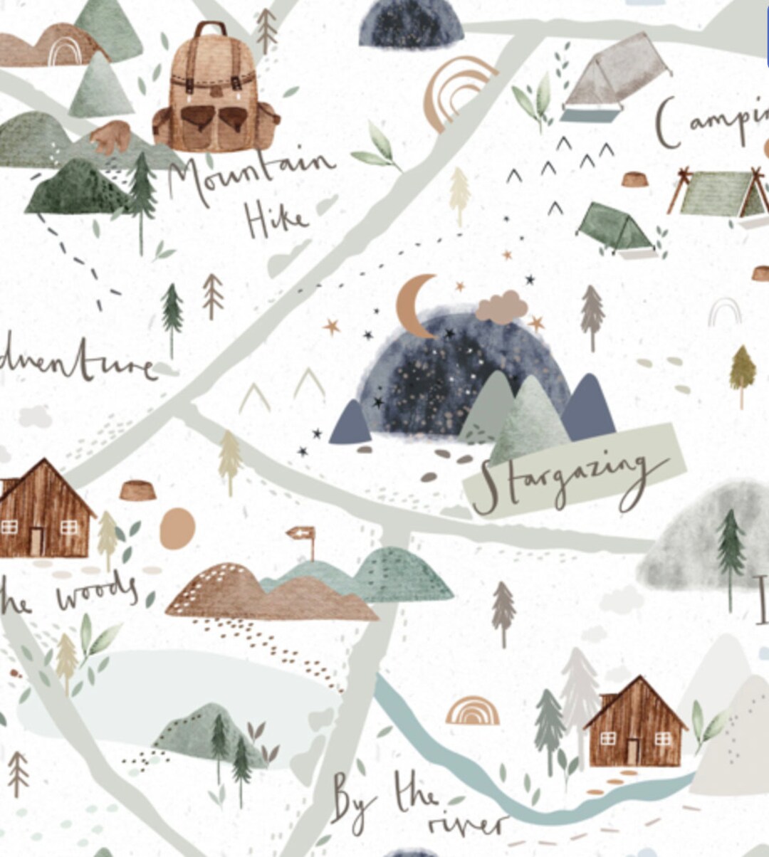 QUICK SHIP, Little Explorer Crib Bedding, Adventure Baby Blanket ...