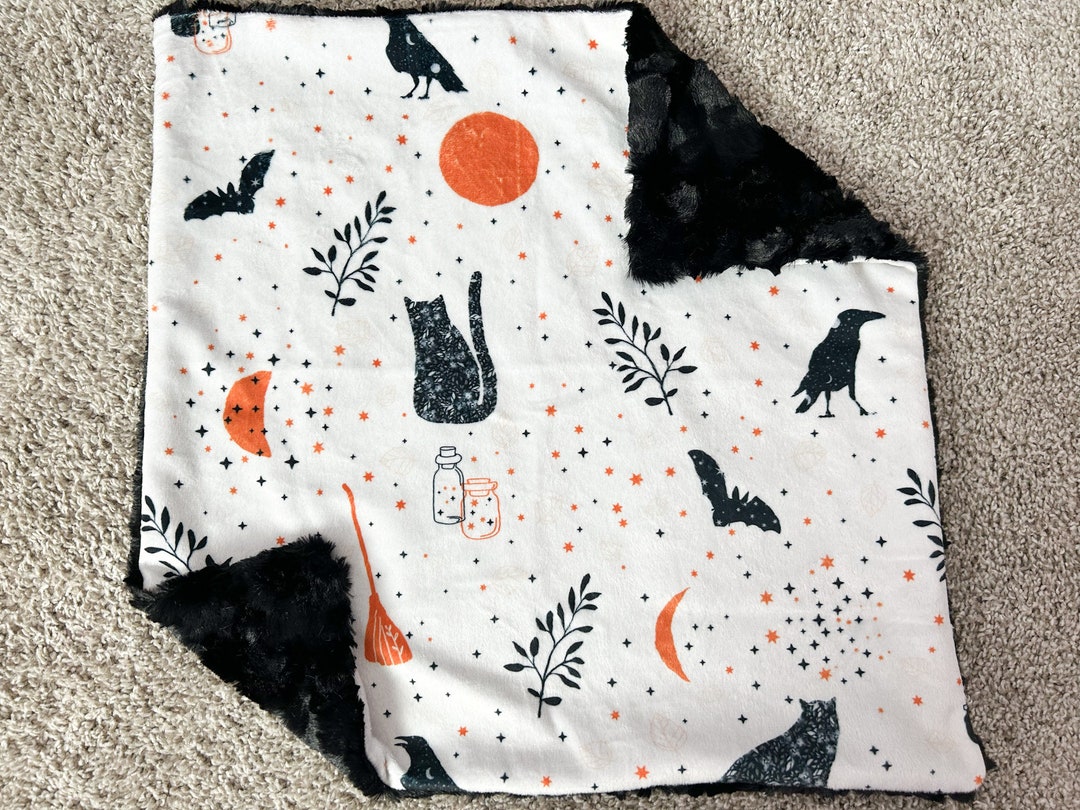 Baby Brewing Baby Blanket, Baby Bat Swaddle, Halloween Lovey, Girl ...