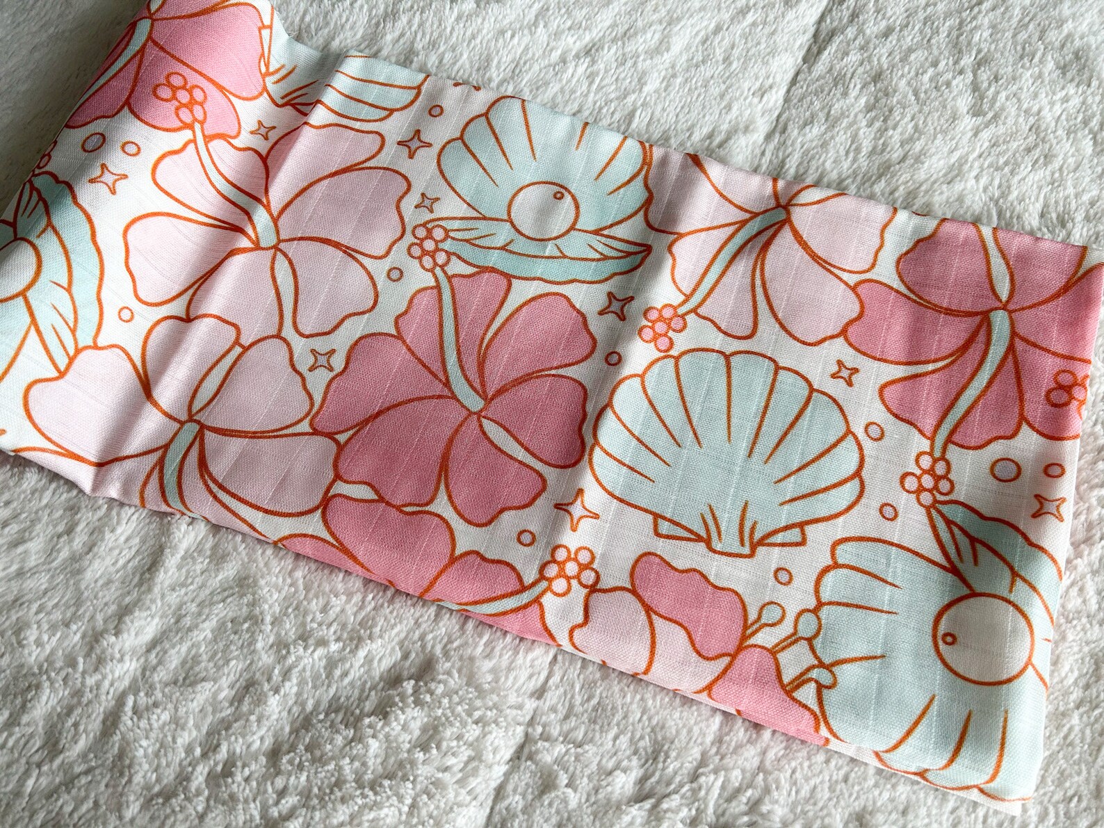 Minky Mermaid off Duty Baby Blanket, Surfer Girl Crib Bedding, Changing ...