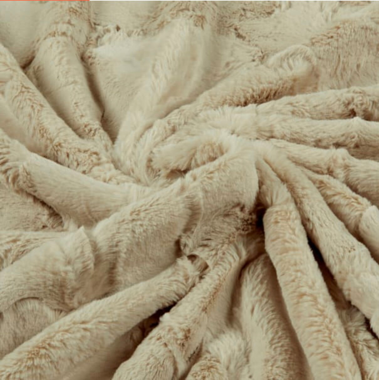 Soft Rust & Ivory Baby Crib Blanket Beach Ocean Nursery crib | Etsy