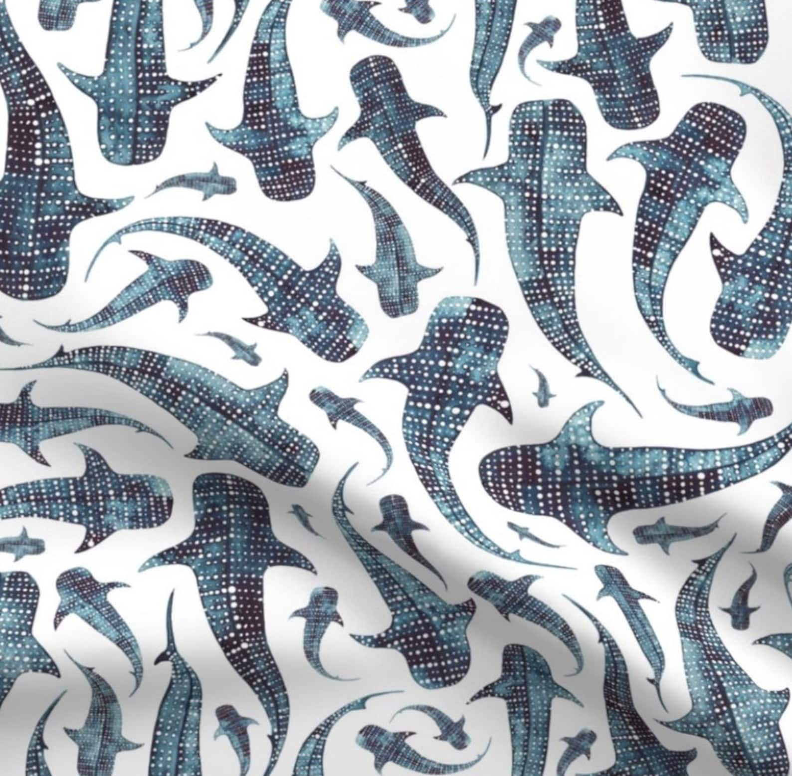 Minky Whale Shark Crib, Surfer Baby Blanket, Beach Baby Crib Blanket ...