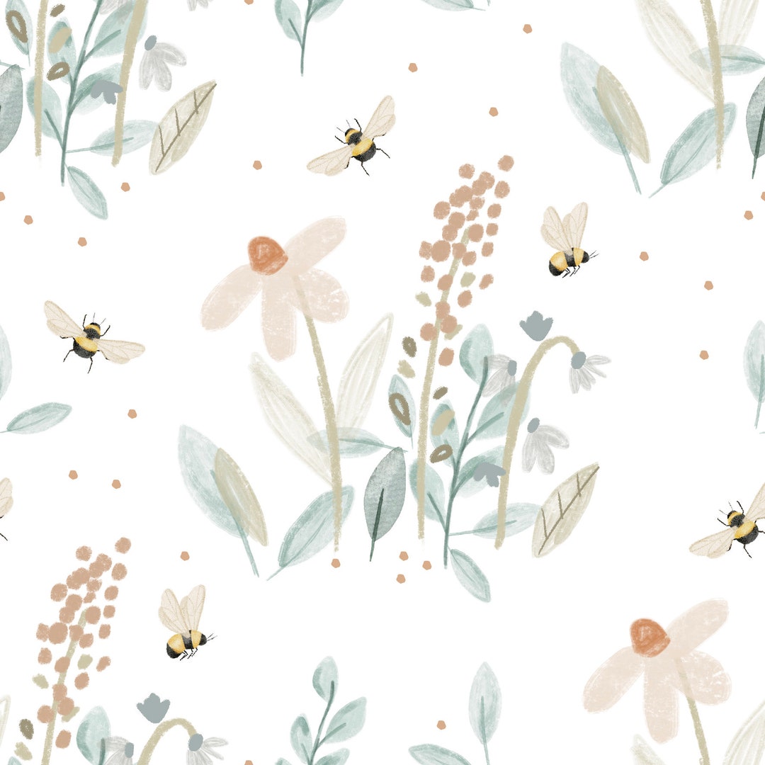 Bloom Little Wildflower Daisy Bedding Newborn Baby Changing - Etsy