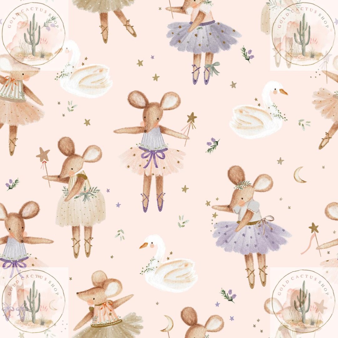 Mouse Nutcracker Crib Bedding, Ballerina Baby Blanket, Pink Christmas ...